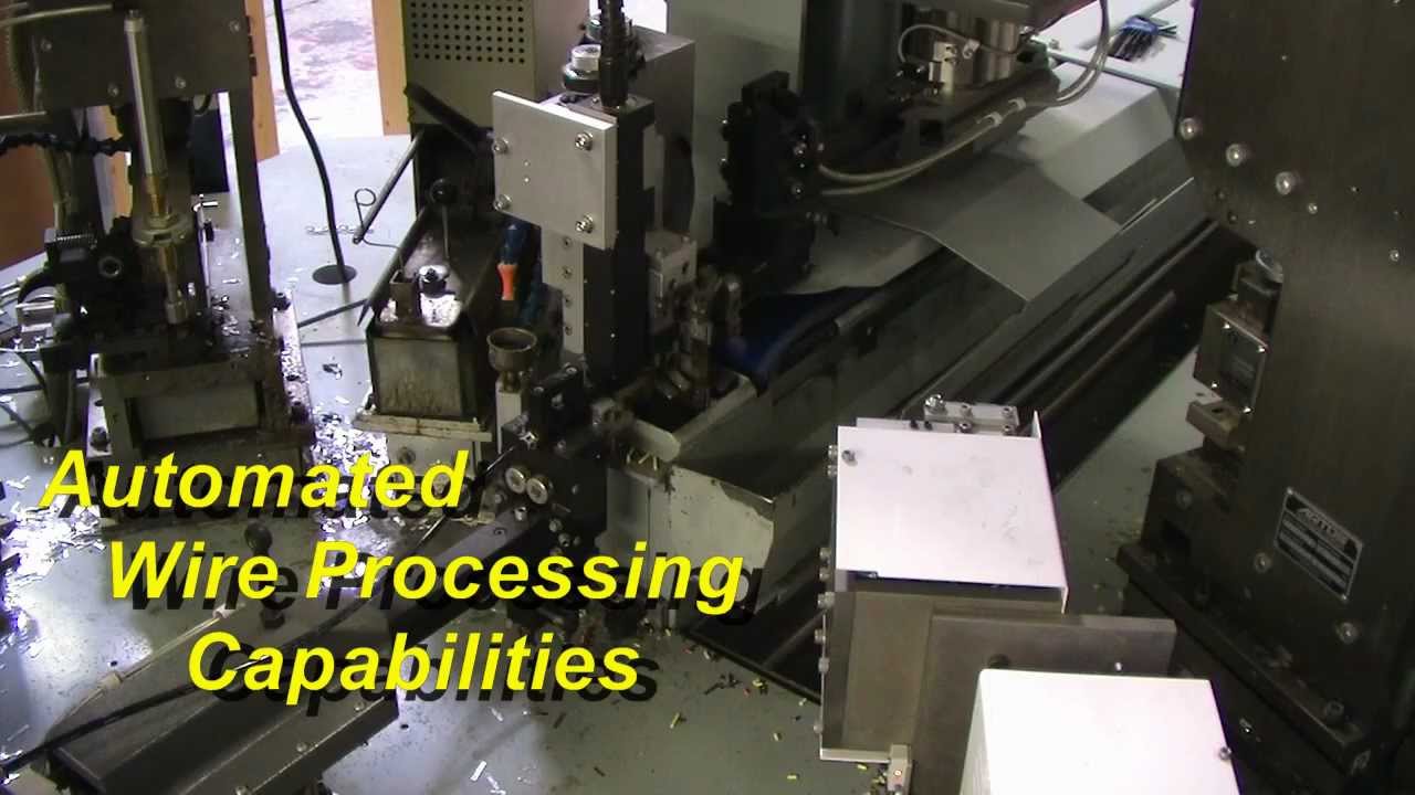 MSM Automated Wire Processing - YouTube