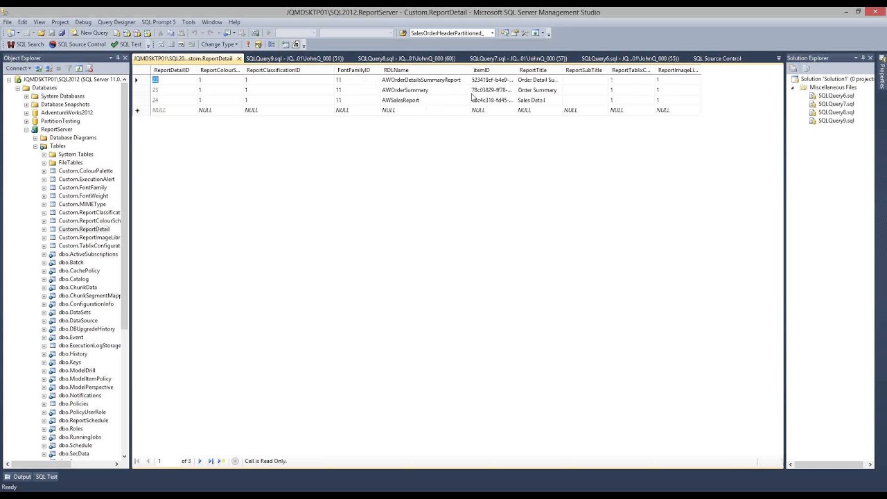 Data Driven Formatting in SSRS - YouTube
