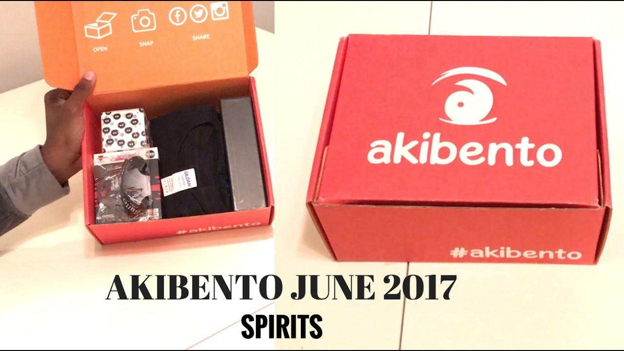 AKIBENTO! June 2017 Unboxing (Spirits) - YouTube