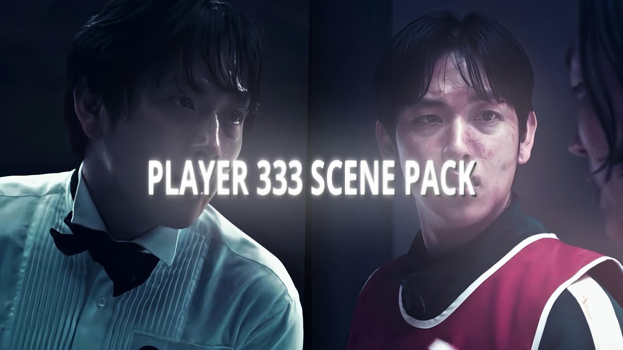 SQUID GAME 3 // MYEONG-GI SCENE PACKS (PLAYER 333) - YouTube