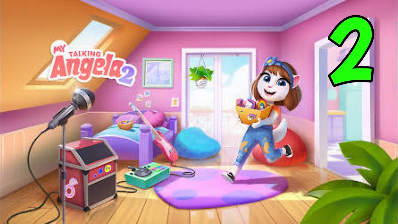 My Talking Angela 2 - GAMEPLAY 4U - YouTube