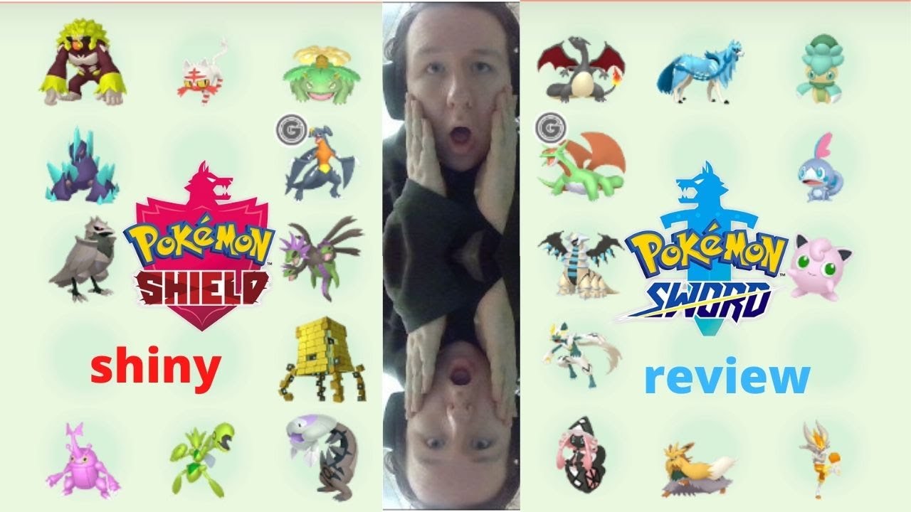 mijn shiny's van pokemon shield | Shiny Review #2 | - YouTube