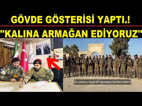 GÖVDE GÖSTERİSİ YAPTI.! ''KALINA ARMAĞAN EDİYORUZ'' DEDİ.!