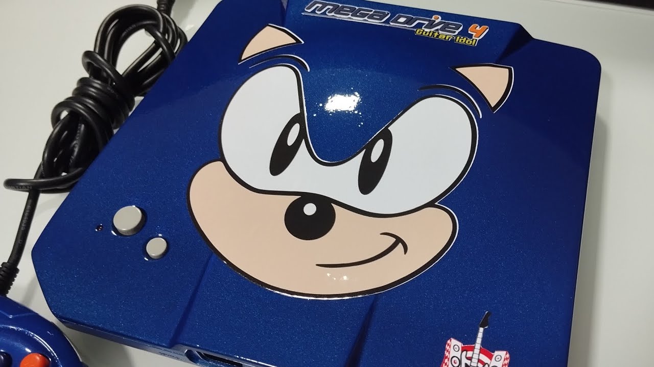 Customização Mega Drive 4 Guitar Idol - YouTube