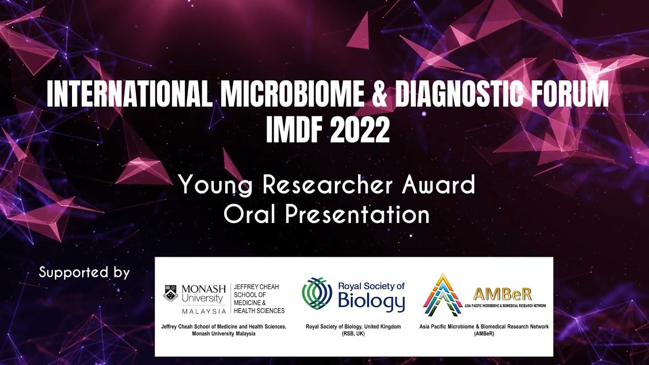 IMDF 2022 Young Researcher Award Oral Presentation: (YRA15) Speaker Ms ...