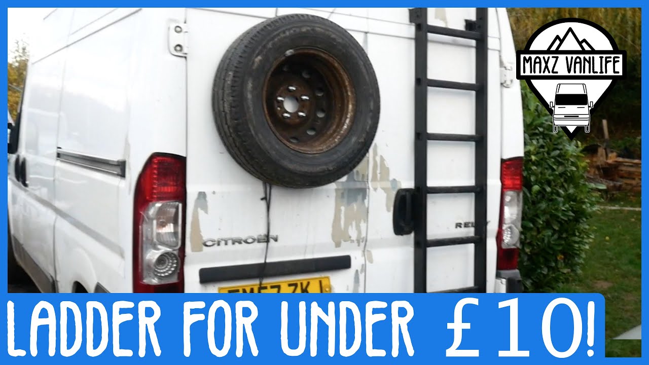 Budget Ladder For Van Under £10! I Installed My Heater! - Citroen Relay ...