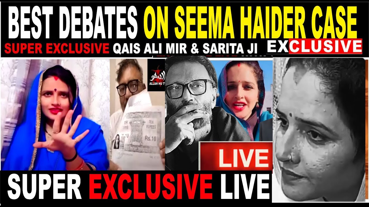 BEST DEBATES ON SEEMA HAIDER CASE | Seema Sachin 10 | Seema Sachin 367 ...