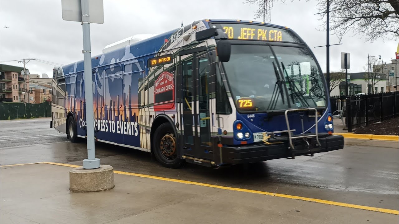 Pace Bus 2015 ElDorado National Axess BRT 6445 On Rt 270 Milwaukee Ave ...