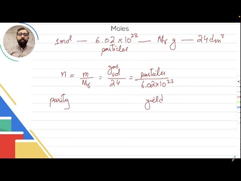 Moles with Past Papers | Rapid Revision | Ahmed Bokhari | O level ...