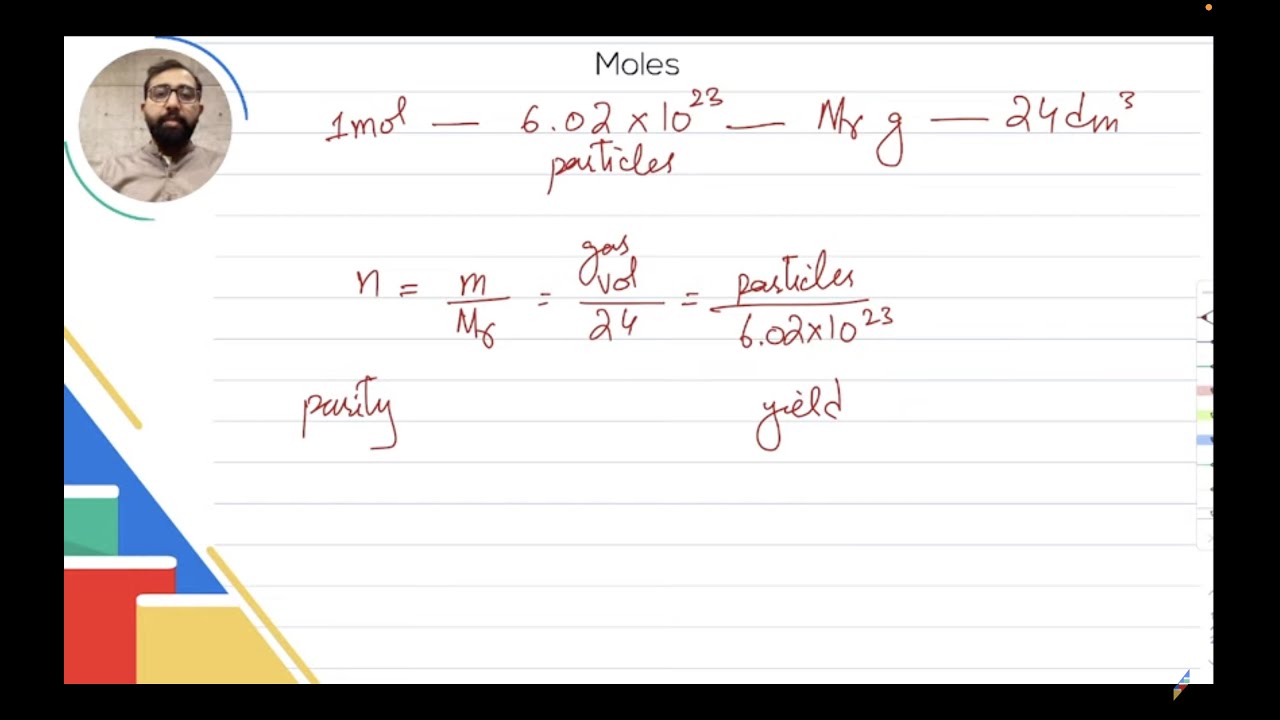 Moles with Past Papers | Rapid Revision | Ahmed Bokhari | O level ...