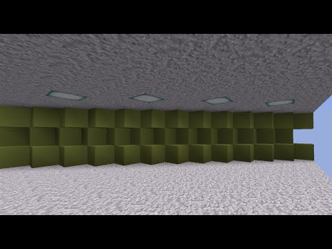 Minecraft Redstone Tutorial - 3 high expandable diagonal wall - YouTube