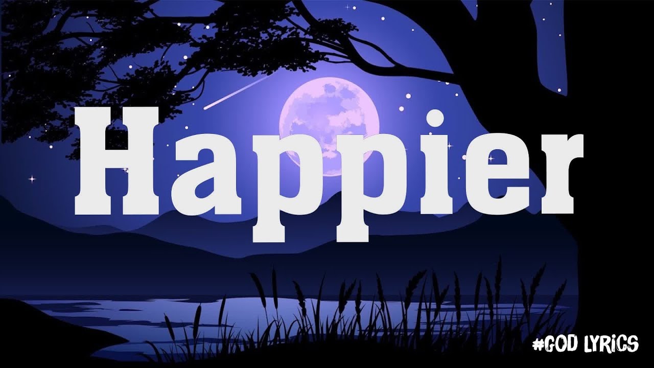 Olivia Rodrigo - Happier (Lyric Video) | Conan Gray, Madison Beer ...