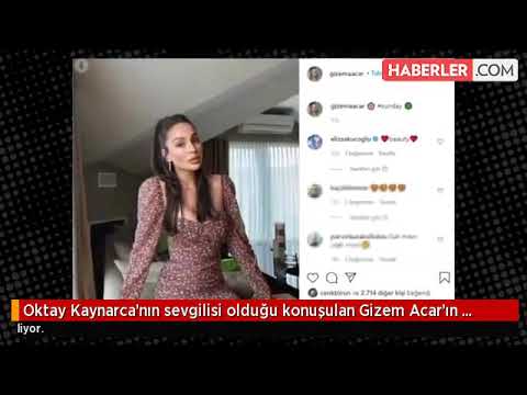 Oktay Kaynarca'nın sevgilisi olduğu konuşulan Gizem Acar'ın fotoğrafları dikkat çekiyor