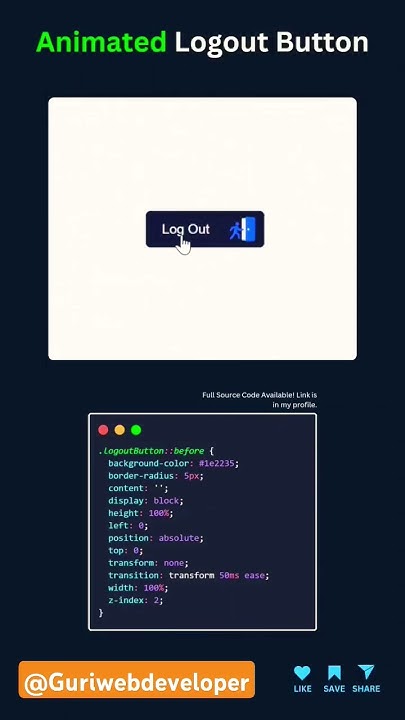 Logout Coding Css Htmlcss Html Webdesign Javascript Programming Python Ytshorts Shorts