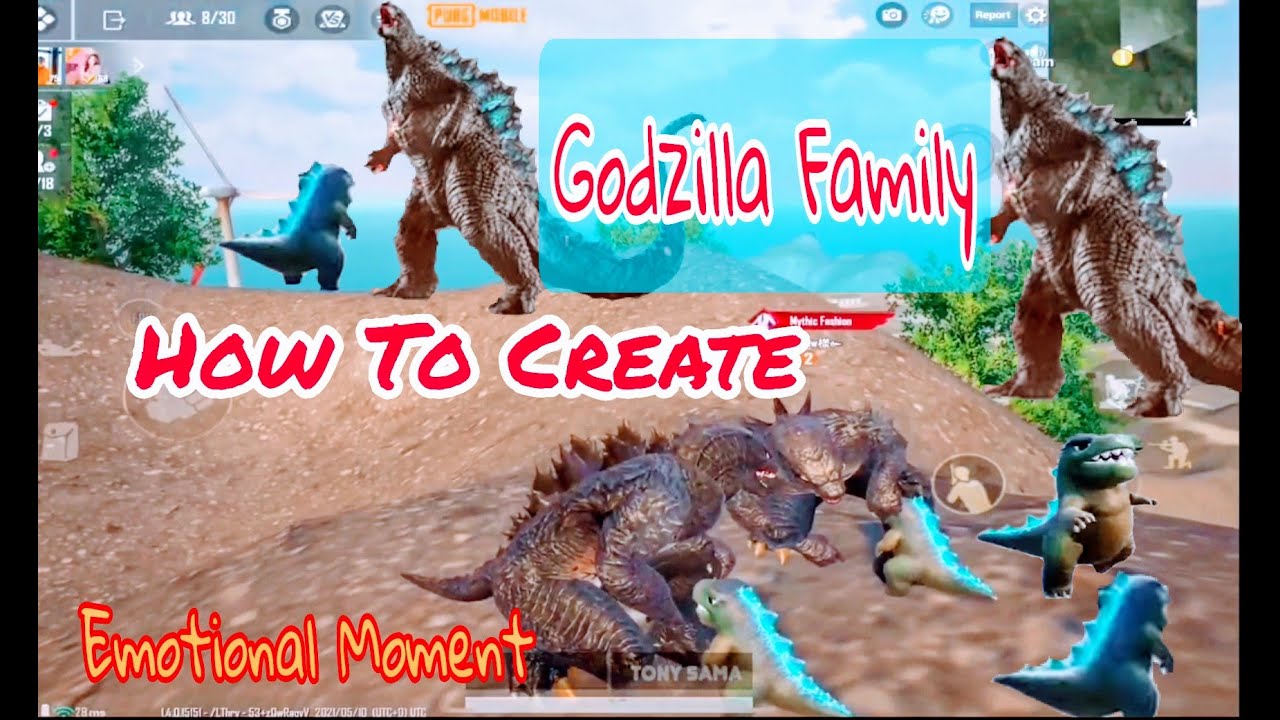 My Godzilla Family 👪 (So Beautiful💘💘💘) How to create | Battleground ...