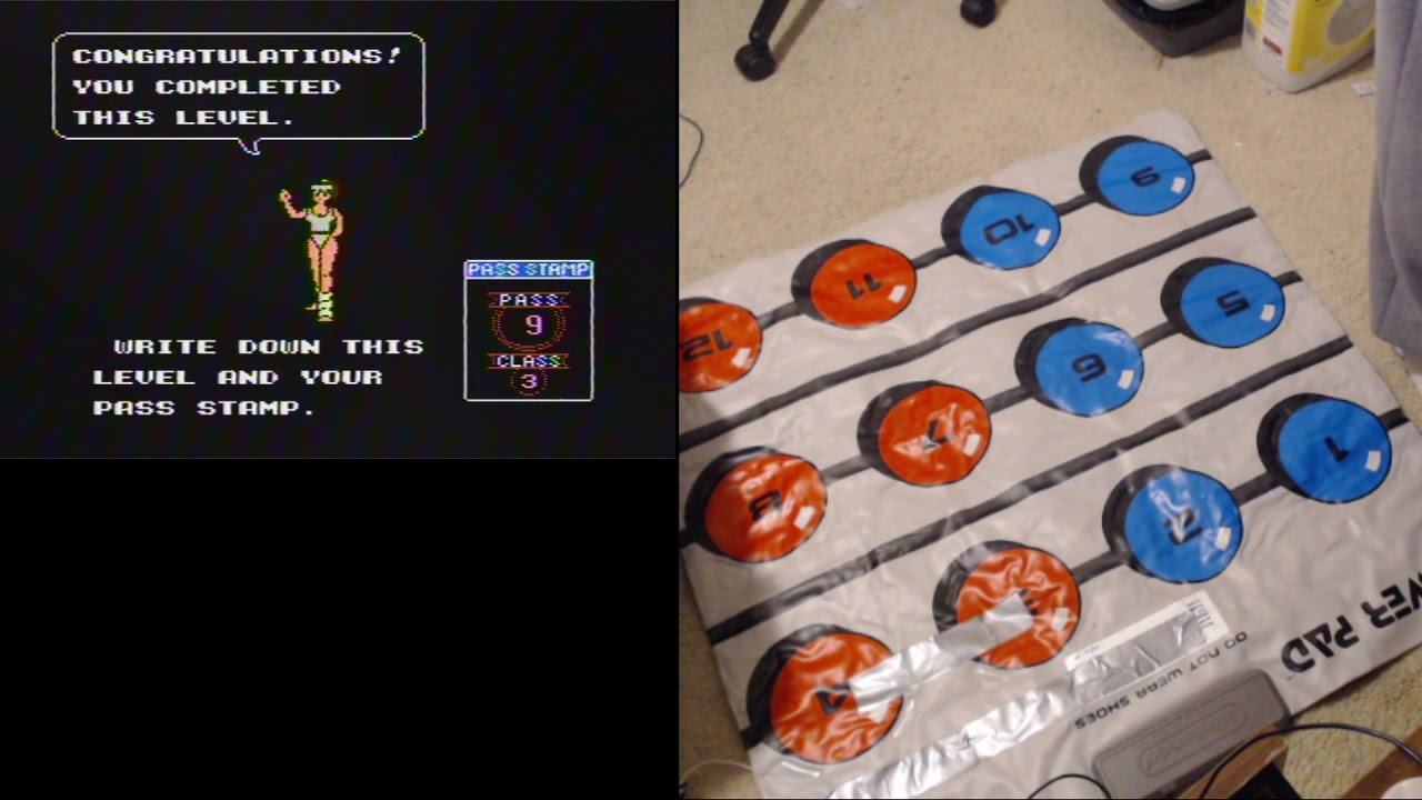 Dance Aerobics (NES) Playthrough [Part 2/4] Level 3 - YouTube