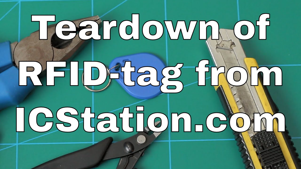 Teardown Of ICStation.com's RFID-Tag - YouTube
