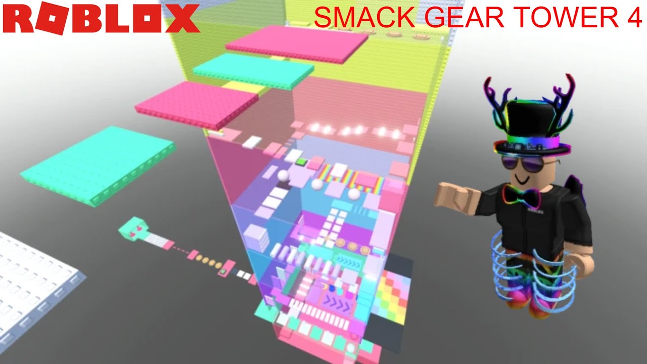 Joexian Gaming: Roblox #300: Smack Gear Tower 4 - YouTube