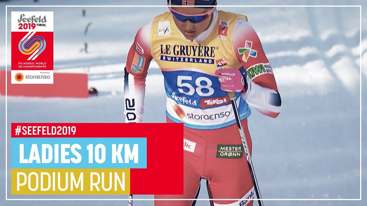 Ingvild F. Oestberg | Bronze Medal | Ladies' 10 km. | Seefeld | FIS ...