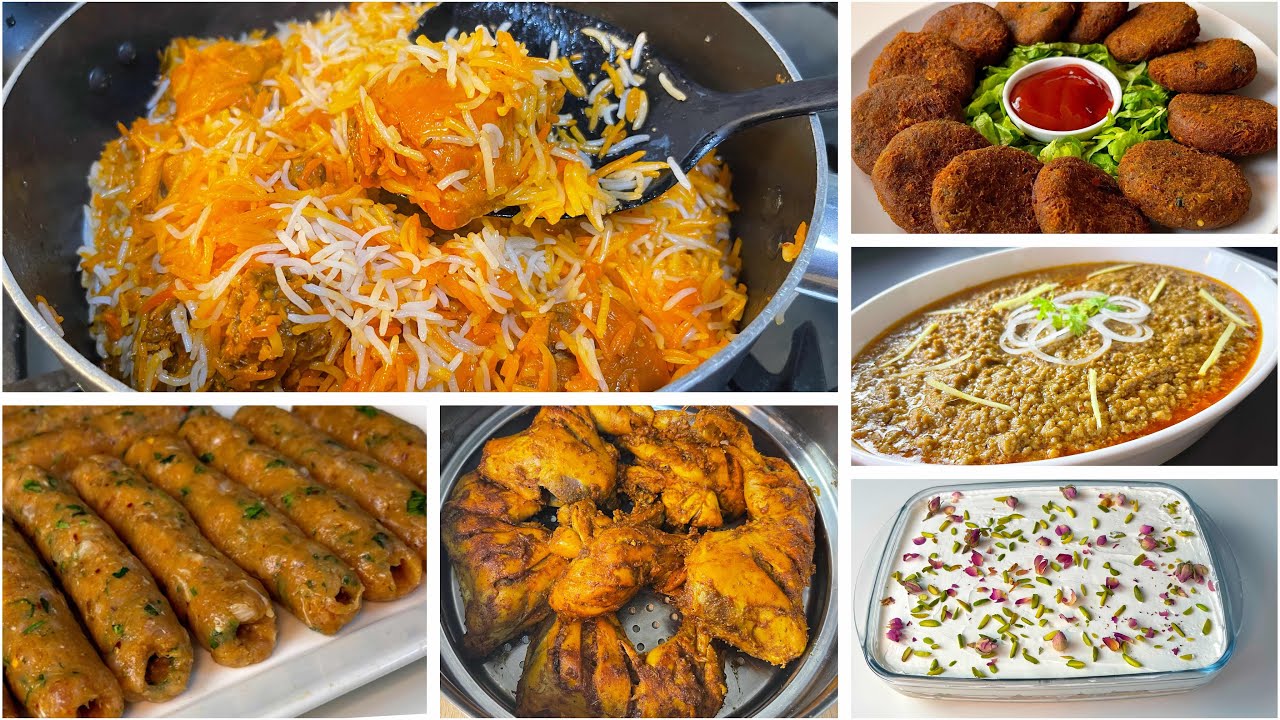 Eid First Day Lunch Complete Menu by Cooking With Sariya - Eid Dawat ...