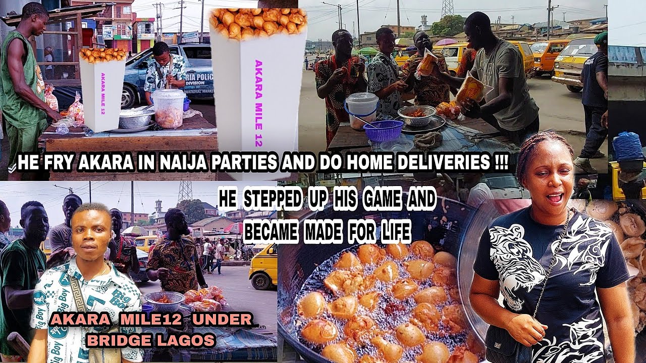 MEET THE POPULAR AKARA MILE12 BOY UNDER BRIDGE IN LAGOS NIGERIA SELLING ...