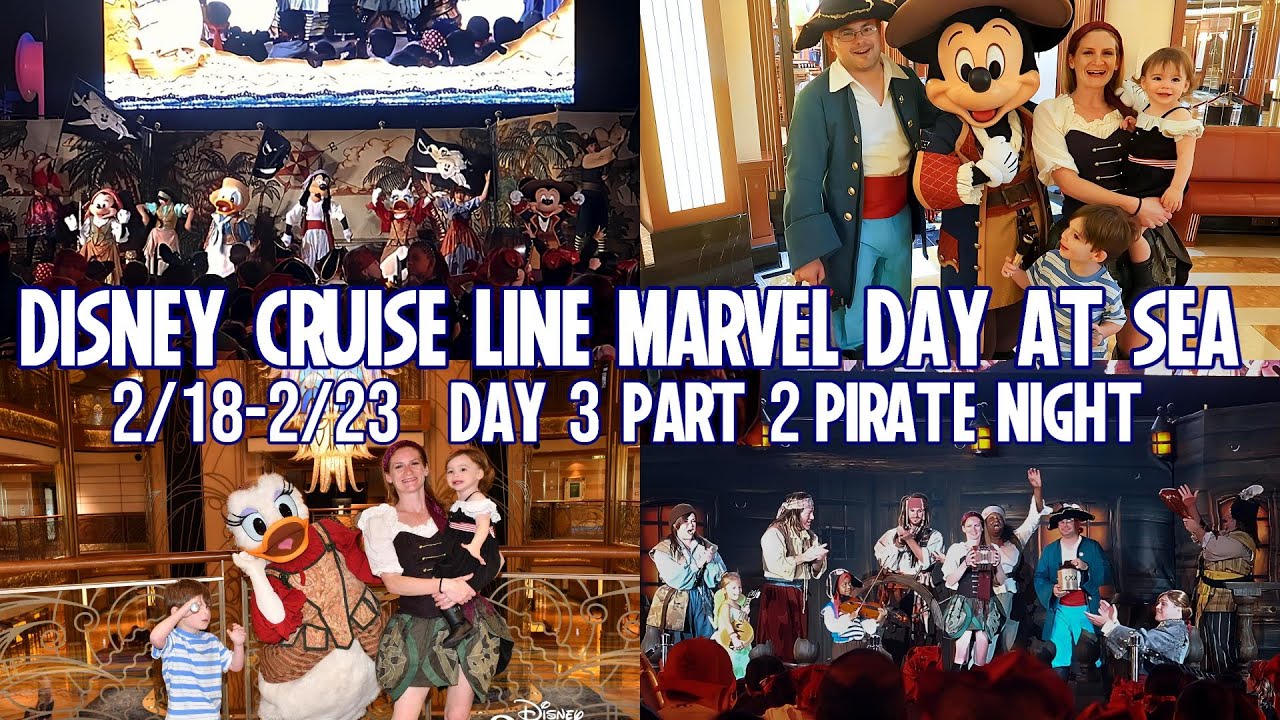 Disney Cruise Line Dream -Marvel Day at Sea- Day 3 Part 2 (Feb 20, 2024 ...