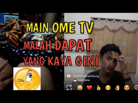 Parah!!! Main Ome Tv Malah Ketemu Orang Aneh