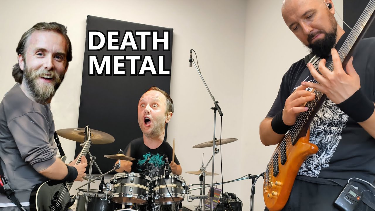 My New DEATH METAL Band (Live) - YouTube