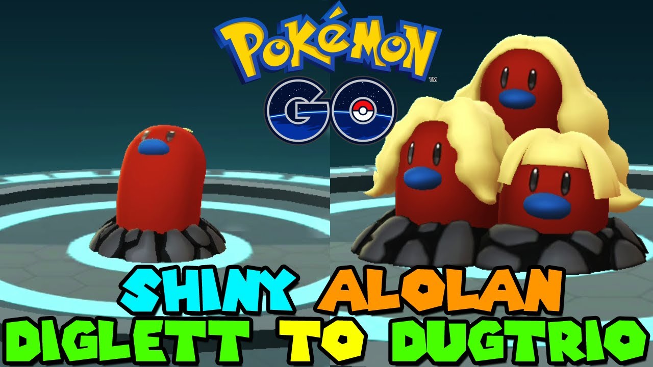 Shiny Dugtrio