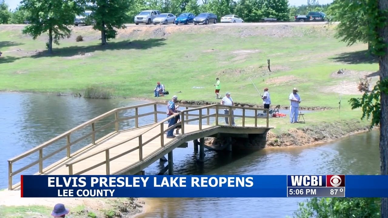 Elvis Presley Lake in Lee County reopens for recreation - YouTube