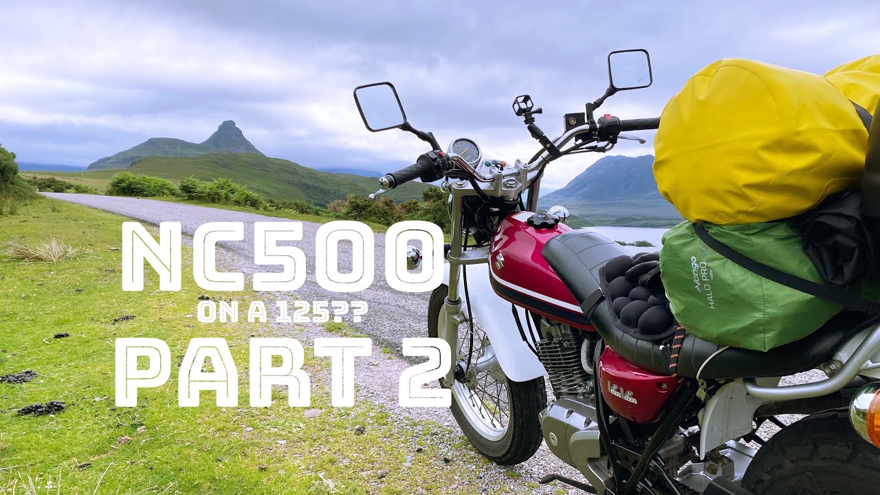 NC500 on a 125 part 2 West is Best - YouTube