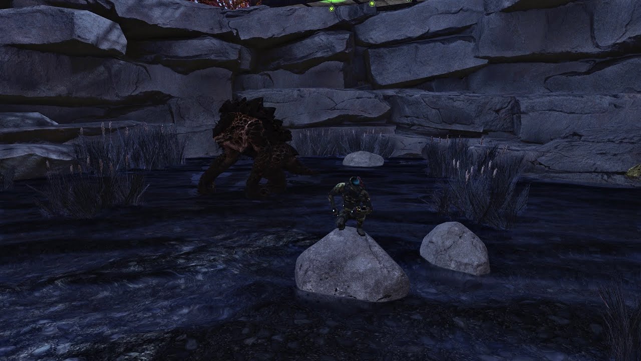 Fallout 76 Found A Camp Location With An Ogua In Skyline Valley - YouTube