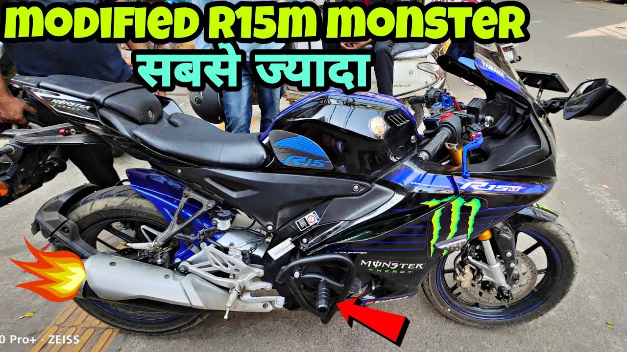 Yamaha R15M monster editions modification | R15 V4 modified | R15 M ...