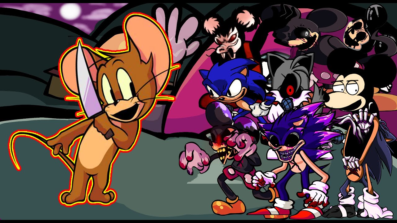 FNF - Jerry Basement VS Every Character #1 ( Friday Night Funkin' New ...