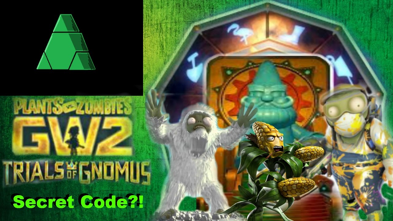PVZ Garden Warfare 2 Secret Code!?/Trials of Gnomus!/Side Quest - YouTube