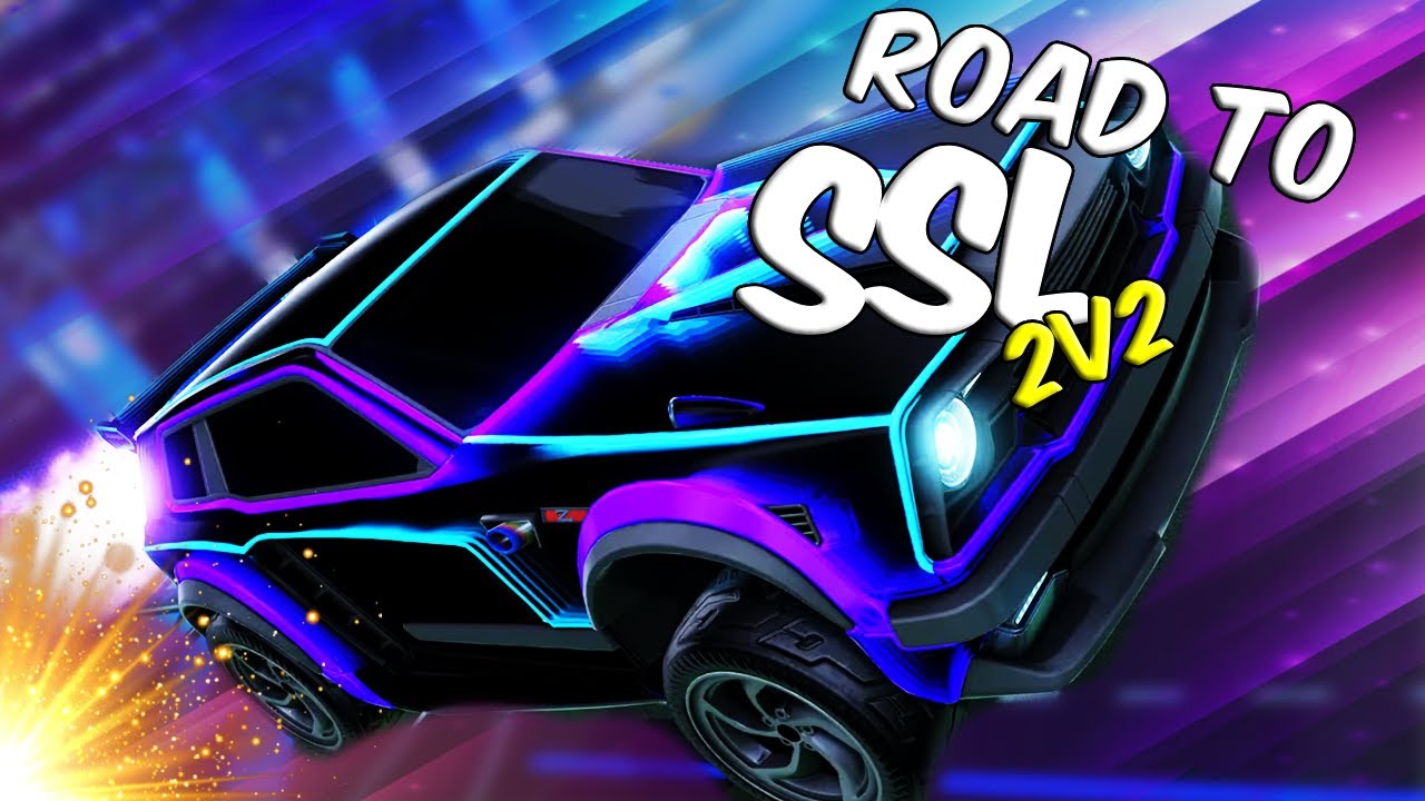 Road to SSL 2V2 - Rocket League (1600 MMR) - YouTube