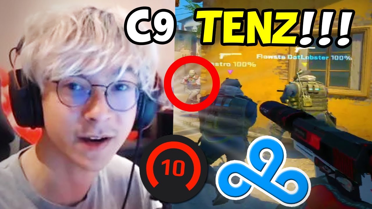 "TENZ REALLY BACK TO CSGO" - Level 10 FACEIT Domination w/ Solo Queue ...