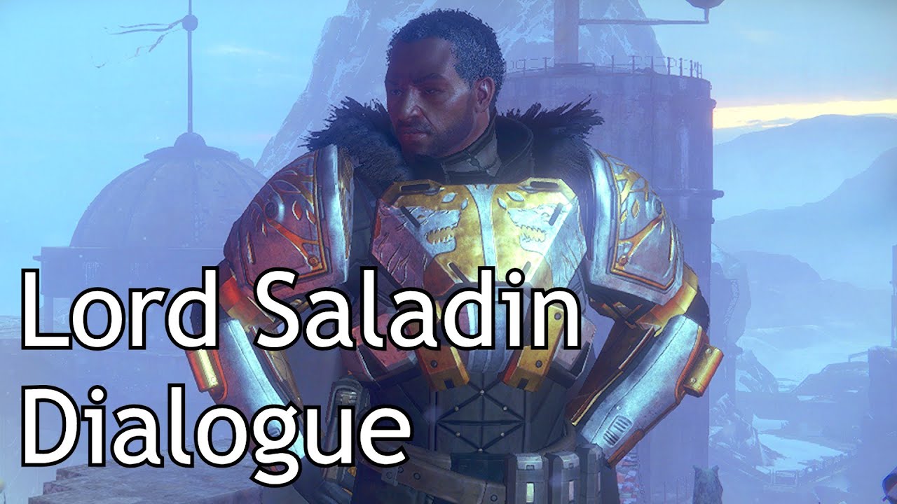 Destiny - Lord Saladin Dialogue - YouTube