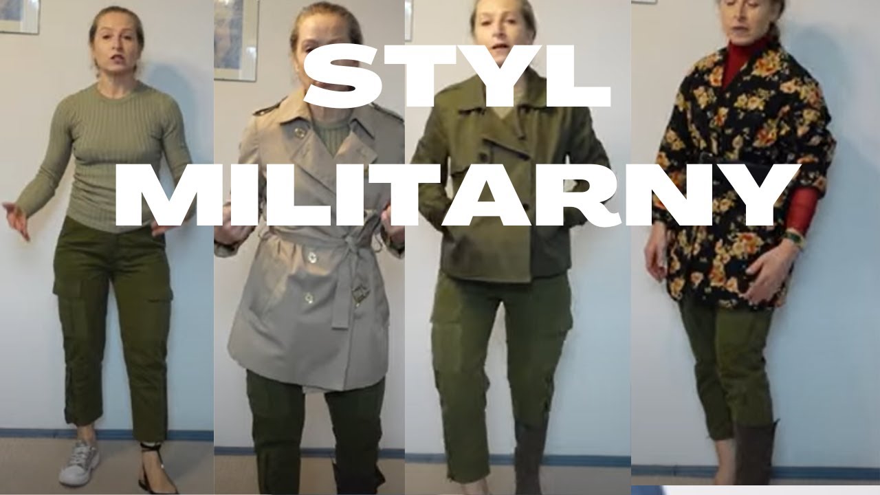 STYL MILITARNY !! JEŚLI NIE CHCESZ WYGLĄDAĆ JAK REKRUCI NA MANEWRACH ...