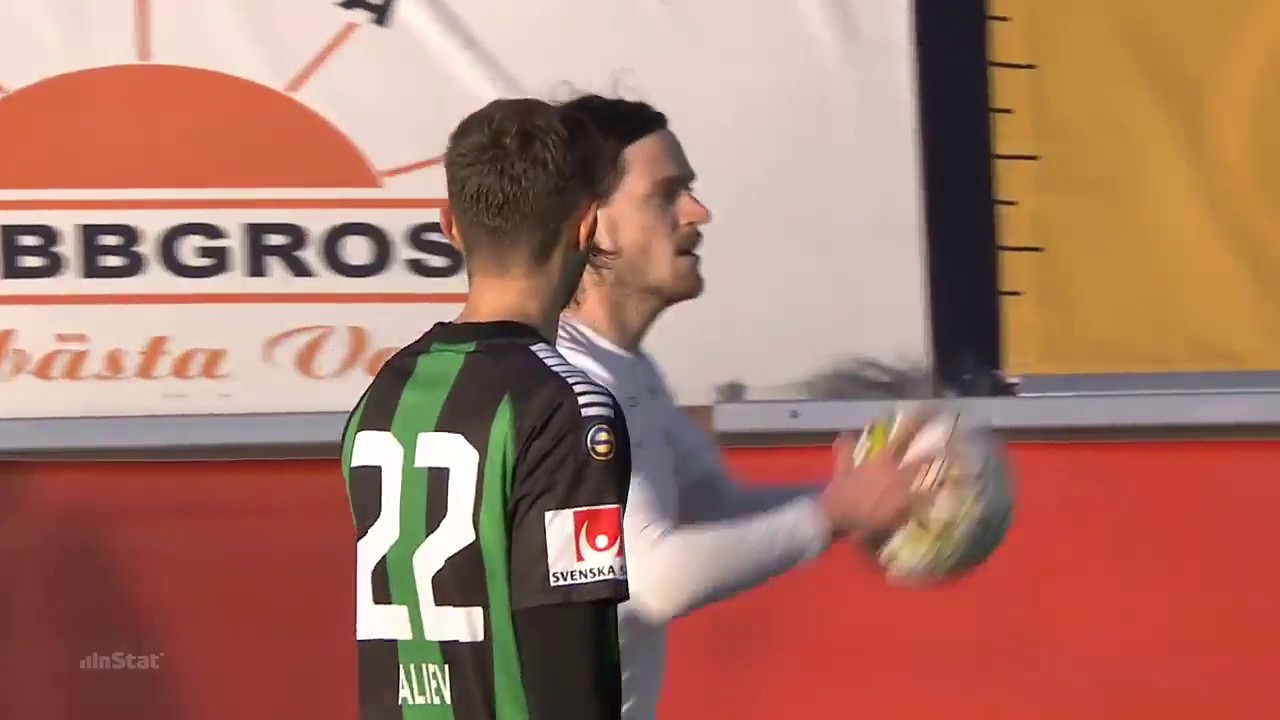 Rewan Amin, Dalkurd 1 - 0 GAIS - YouTube