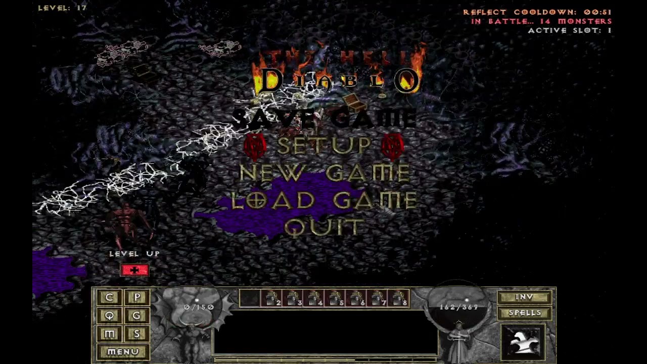 DIABLO: The Hell 2 (Episode 74) - Levels 17-20 - Continue purgatory ...