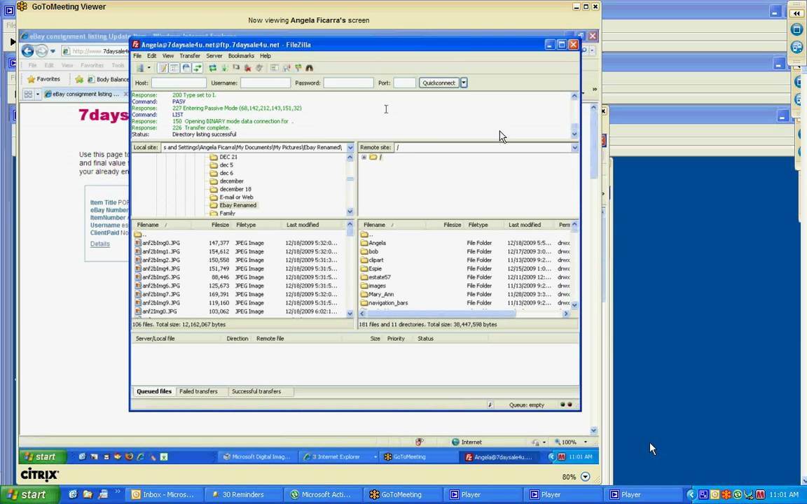 Using FTP program to upload your eBay pictures - YouTube