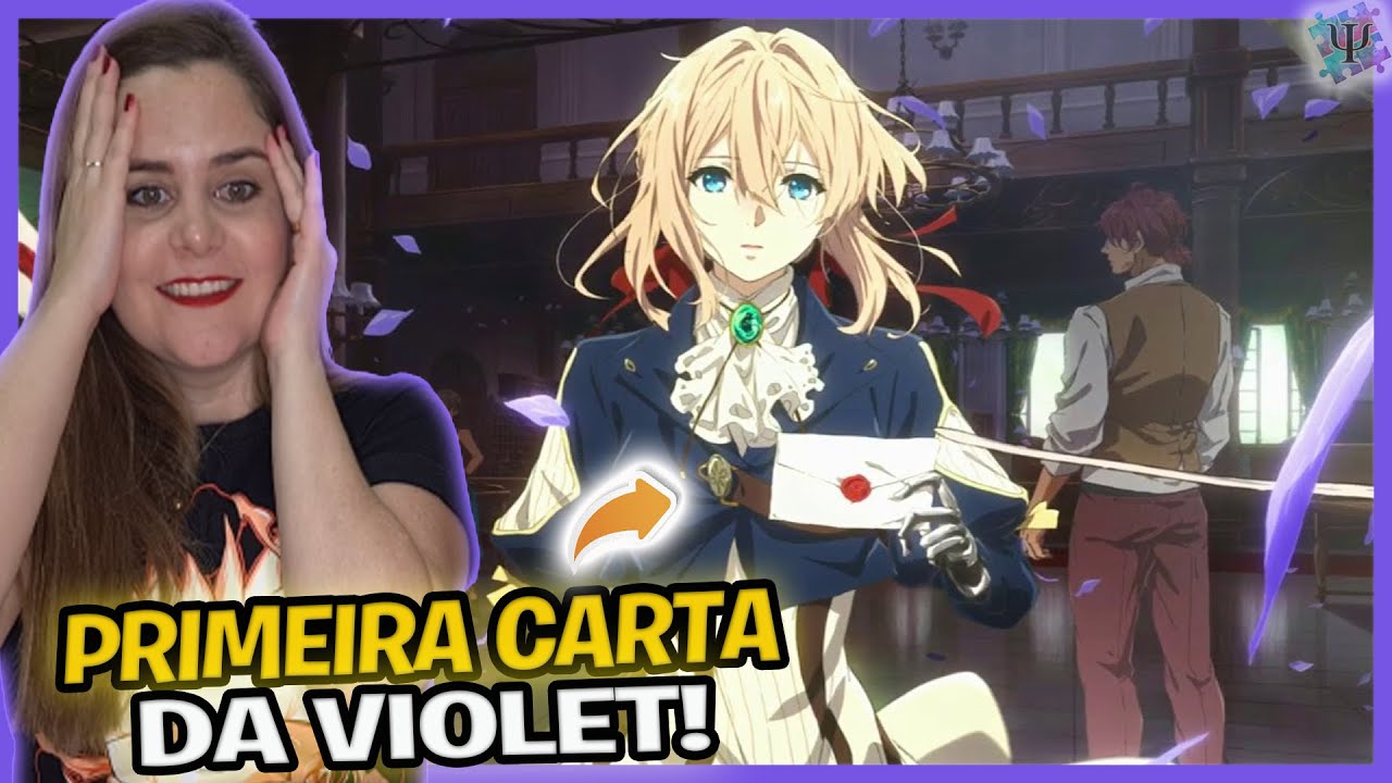 PSICÓLOGA ASSISTINDO VIOLET EVERGARDEN | A VIOLET DECEPCIONOU ...