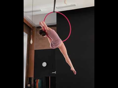 Oksana Krasan. Aerial hoop promo
