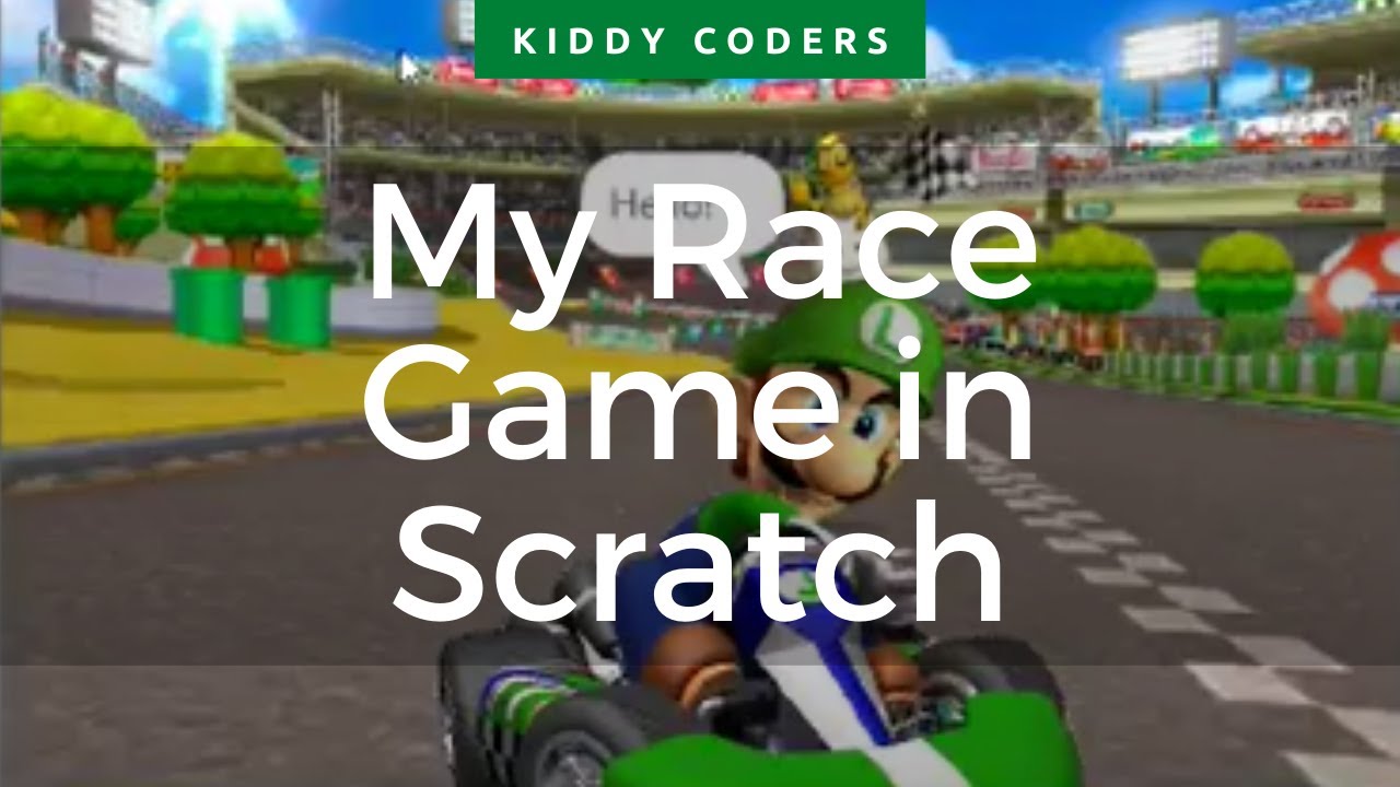 My Race Game in Scratch - YouTube