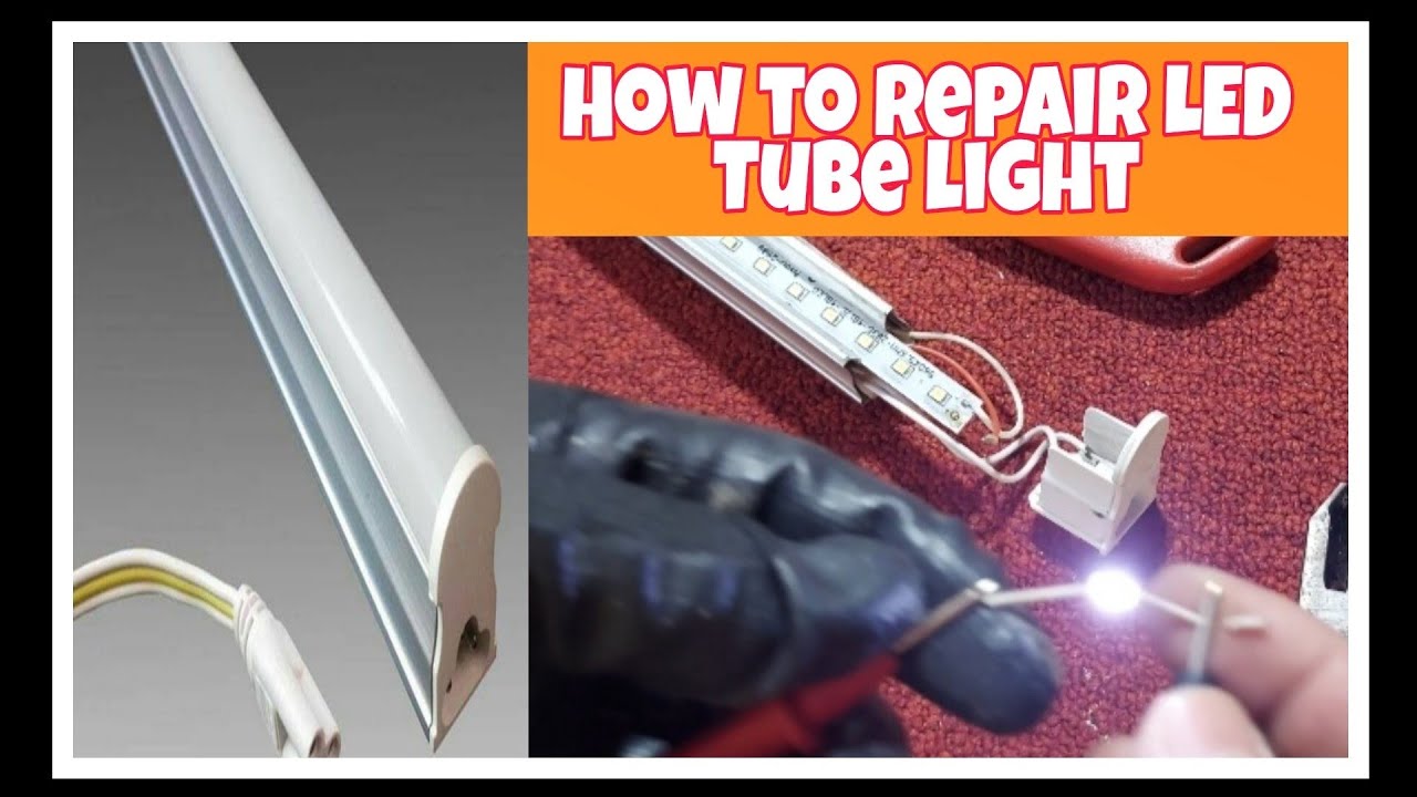 PAANO MAG REPAIR NG LED TUBE LIGHT - YouTube