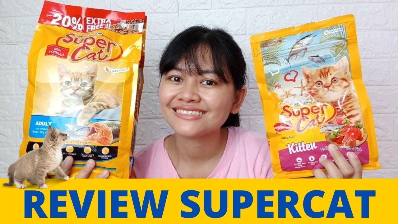 REVIEW MAKANAN KUCING SUPERCAT DRYFOOD | MY CATS DIARY - YouTube