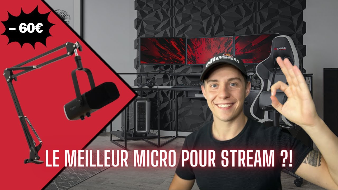 Meilleur micro pour stream à petit prix - YouTube