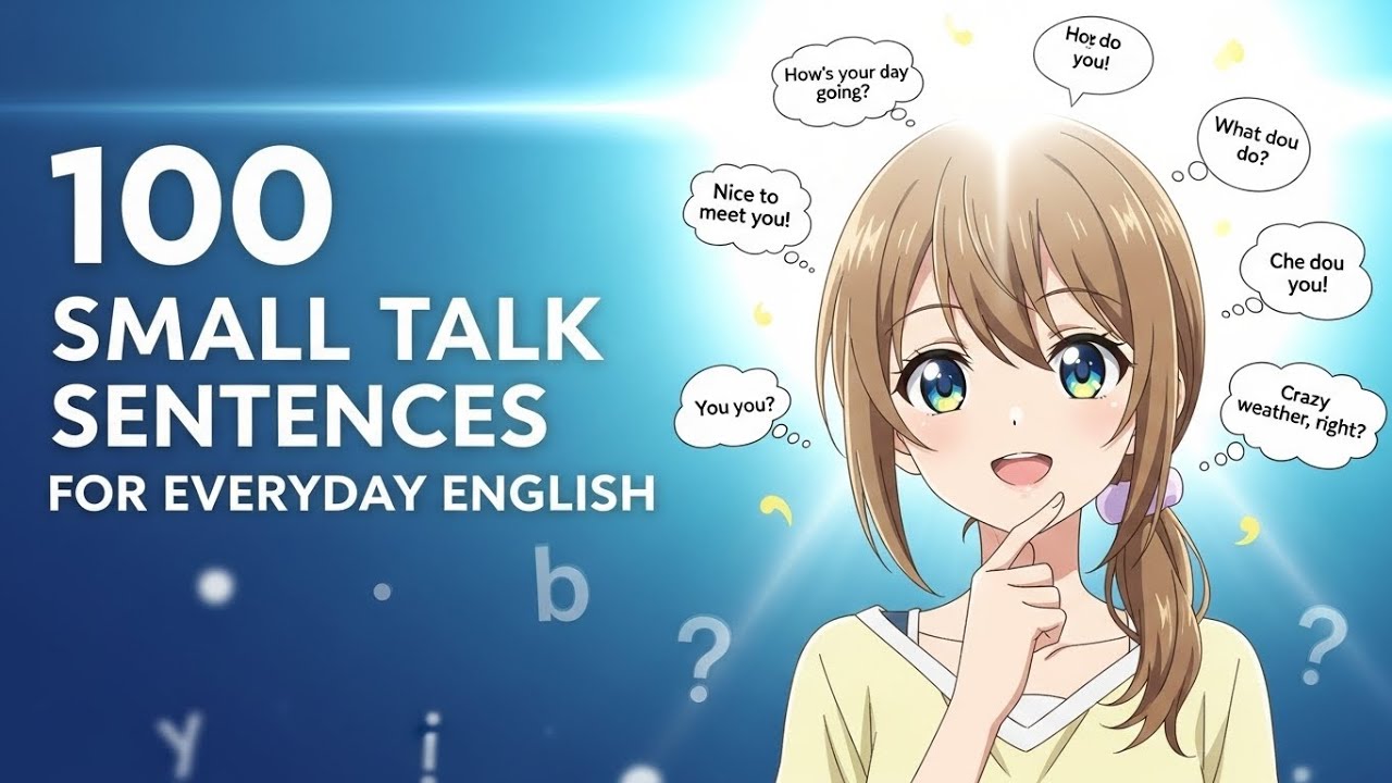 100 Small Talk Sentences for Everyday English | English Speaking ...