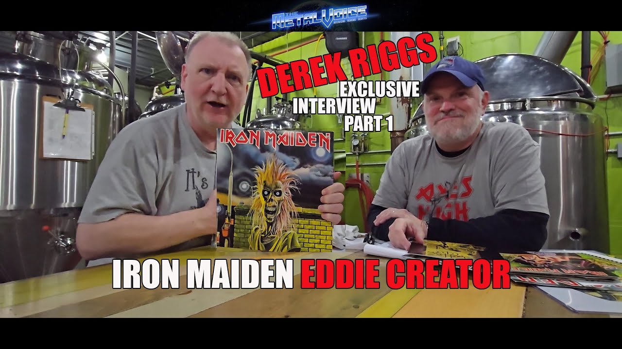 EXCLUSIVE Derek Riggs Interview-Eddie Origins, Maiden Japan DI'ANNO ...